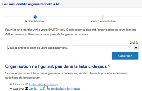 [E&S] Votre compte SWITCH edu-ID – DIT > FAQ > Support Center & Micromus