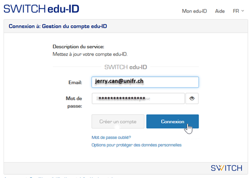 [E&S] Votre compte SWITCH edu-ID – DIT > FAQ > Support Center & Micromus