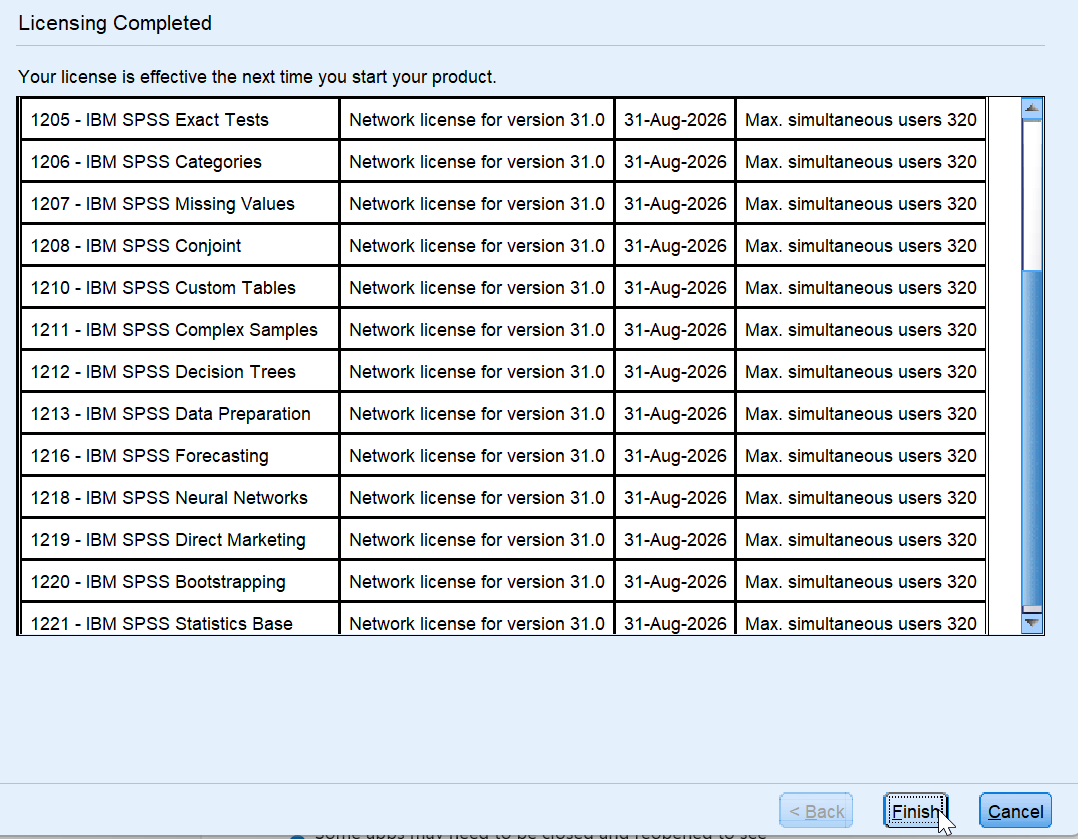 [S] Installation von SPSS 31 unter Windows – DIT > FAQ > Support Center & Micromus